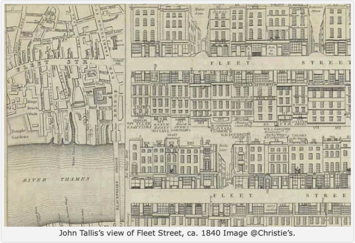 The life of John Tallis – Map Maker / Cartographer – Old Maps Library