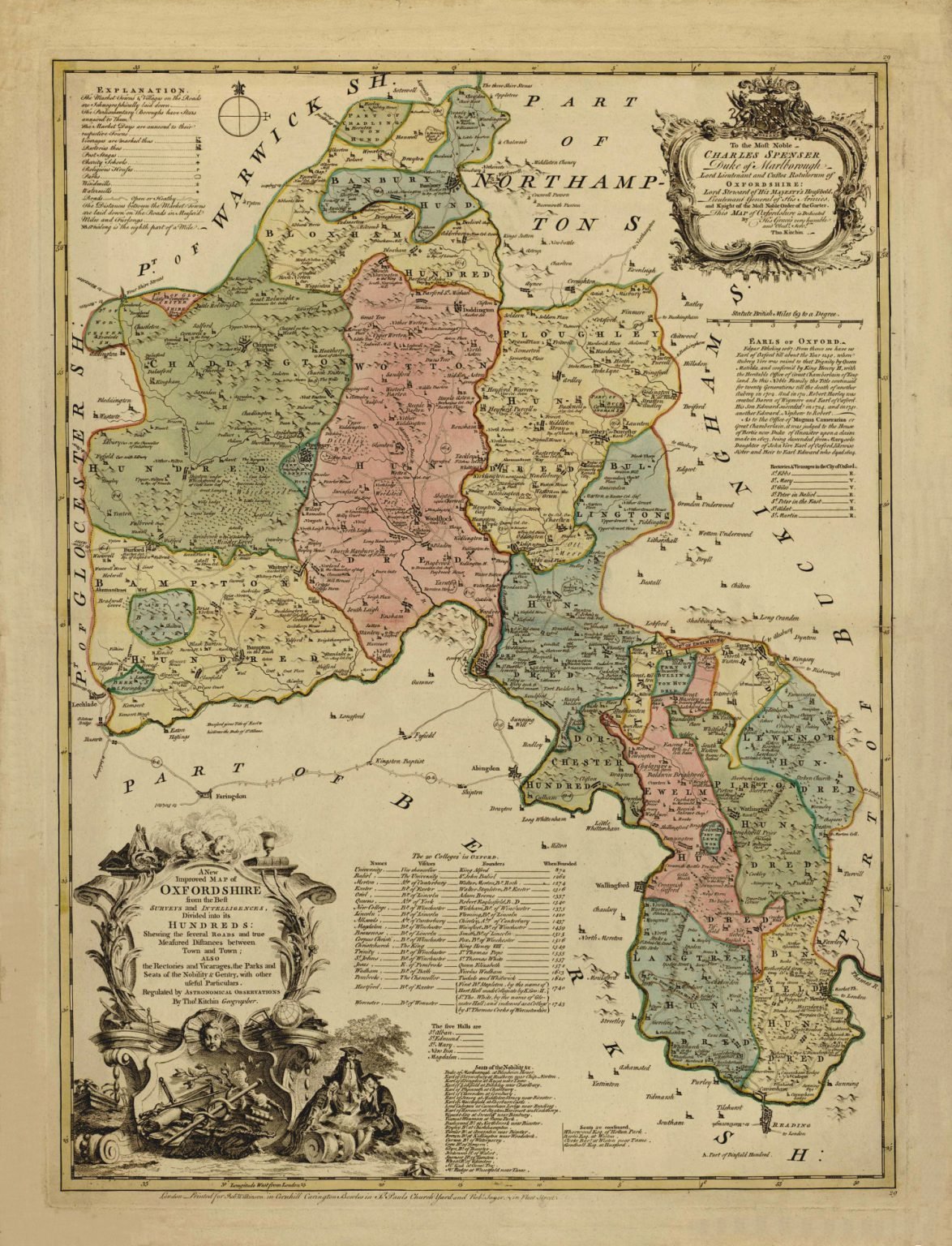 OXFORDSHIRE 1750 – Old Maps Library