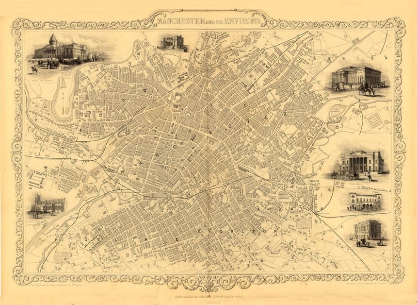 MANCHESTER 1851 – Old Maps Library