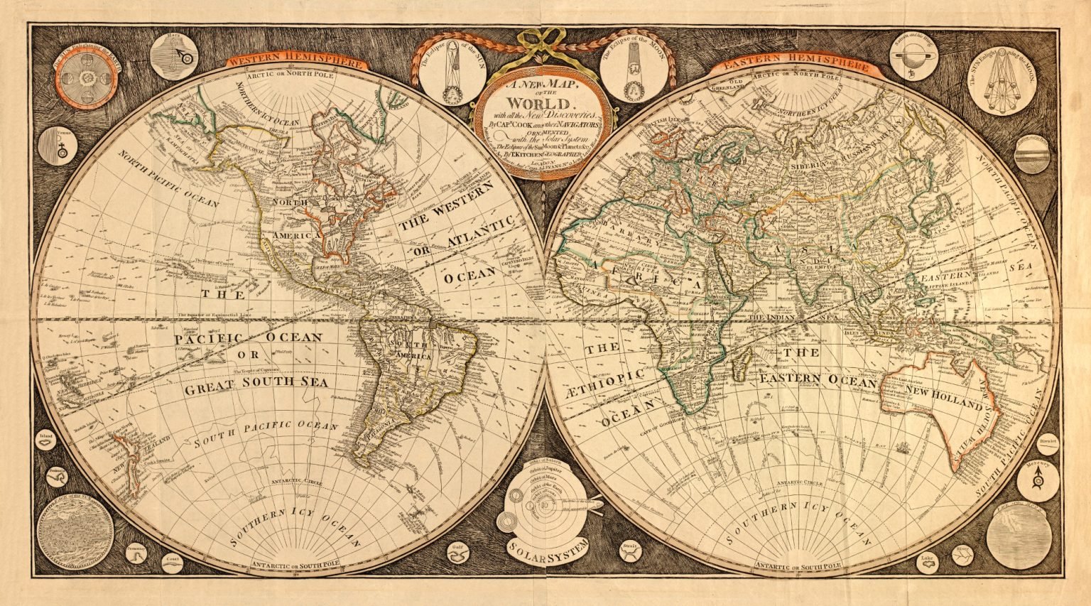 WORLD MAP 1799 – Old Maps Library